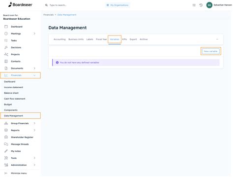 How To Create A Variable Boardeaser