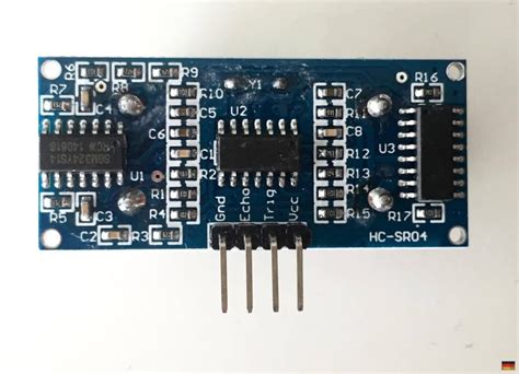 Hc Sr04 Ultraschall Sensor Makershopde