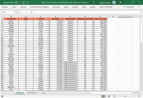 Hojas De Excel En Blanco Para Imprimir Imprimir PÁginas Pares O