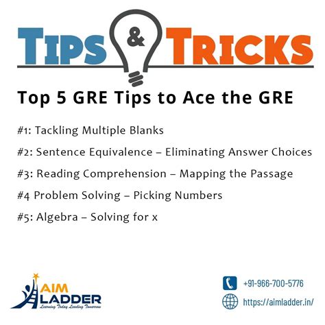 Tips And Tricks For Gre Exam Ielts Writing Gre Exam Gre Tips