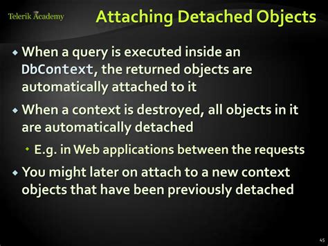 Ppt Orm Concepts Entity Framework Ef Dbcontext Powerpoint