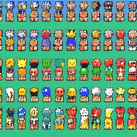 151 Sprites Pokémon Originaux