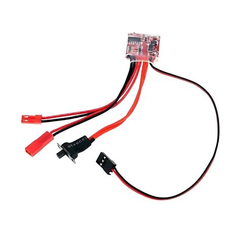 Fırçalı 20a Rc Esc 2s 2khz İki Yönlü Satın Al Robolink Market