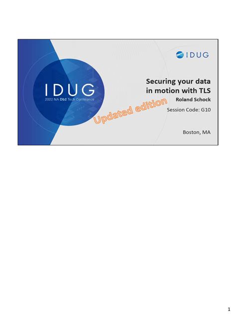 Securing Your Data In Motion With Tls Pdf Transport Layer Security Public Key Certificate