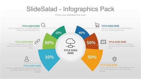 Circular Diagram Featuring Cloud And Various Icons PowerPoint Template Free Download Pikbest