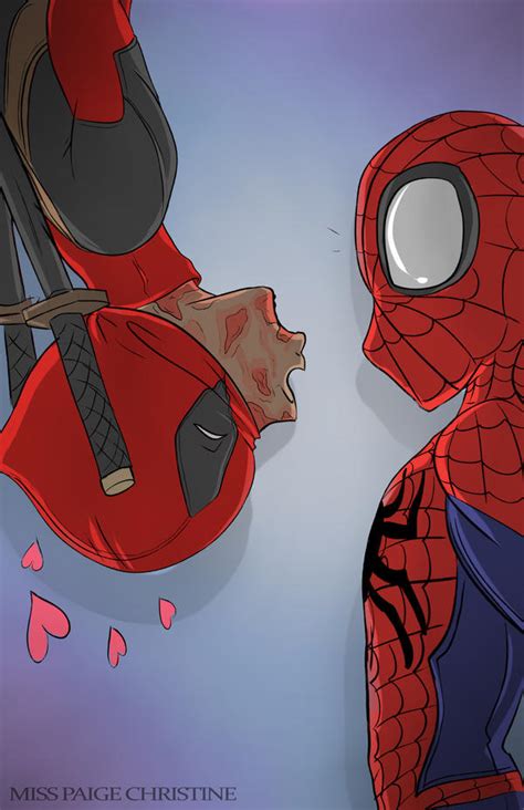 Spideypool By Misspaigechristine On Deviantart