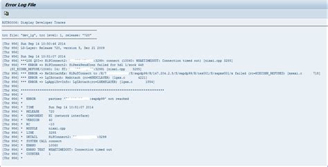 Solved Sap Router Error Sap Community
