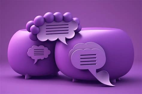 Premium Ai Image 3d Speech Bubble Messages Social Media Communication Concept Bell