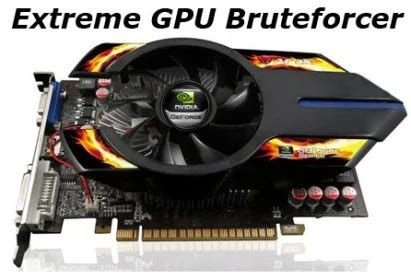 Extreme GPU Bruteforcer Crack Passwords With 450 Million Passwords Sec Speed