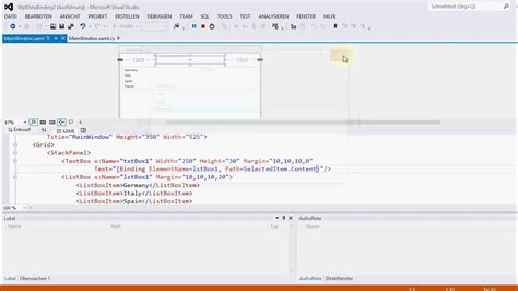 wpf data binding example 2 youtube