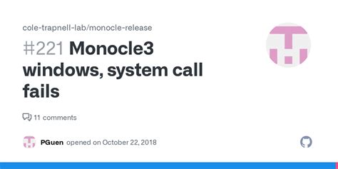 Monocle3 Windows System Call Fails · Issue 221 · Cole Trapnell Lab