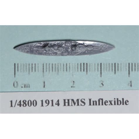 Inflexible Invincible Class Battlecruiser Three Decks Dockyard