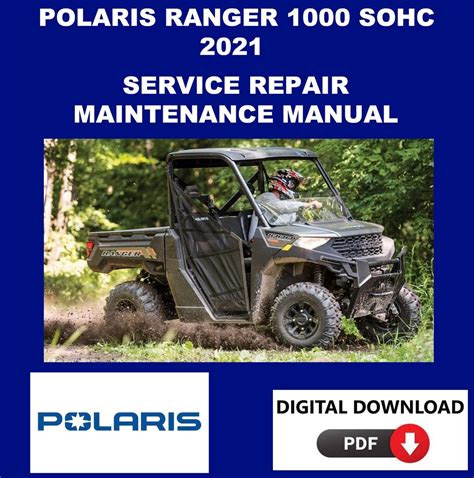 Polaris 2021 Ranger 1000 Sohc Service Manual Maintenance Repair Etsy