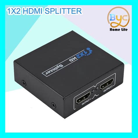 Byc 2 Way Hdmi Signal Switch Splitter Box 1 Input X 2 Output Shopee Philippines