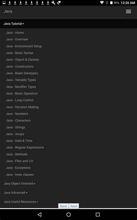 Learn Java Offline Apk For Android Download