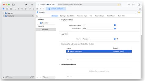 MacOS Basic Integration
