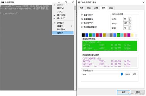 windows 不同方式打开的cmd dos窗口属性配置不同 最新版cmd属性 csdn博客