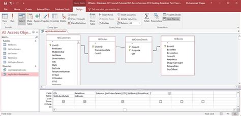 Ms Access Calculated Expression