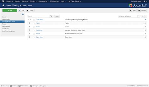 Joomla基于角色的用户访问完整指南 六翼开源