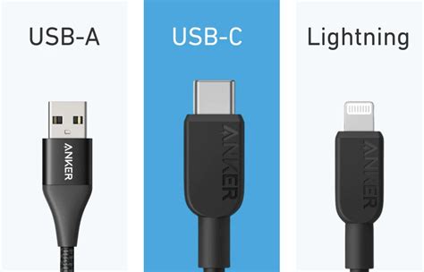 Different Phone Charger Types And What They Are Used For Anker Us