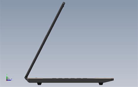 笔记本模型solidworks 2012模型图纸免费下载 懒石网