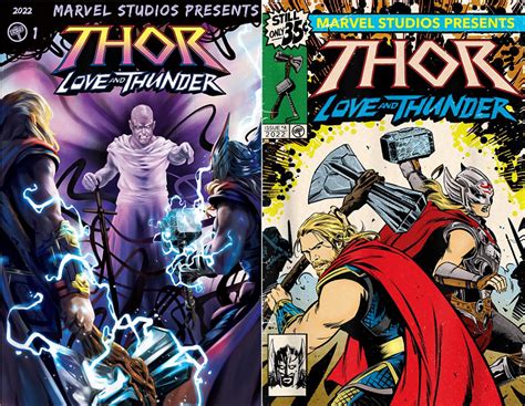 Promo Art For Love And Thunder Shows Amazing Comic Renditions