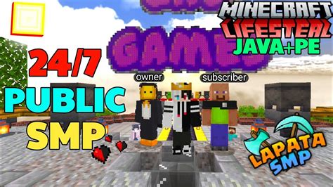 New No Land Claim Public Lifesteal Smp 🤩 Javape 120 247 Online