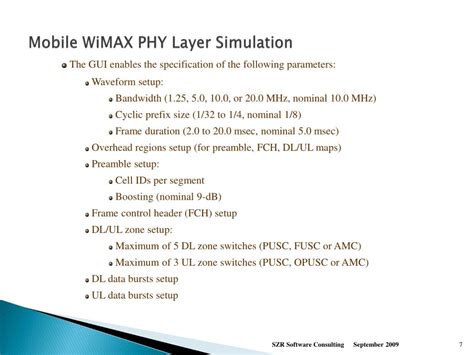 Ppt Ieee80216e 2005 Mobile Wimax Phy Layer Simulation Powerpoint Presentation Id3298730