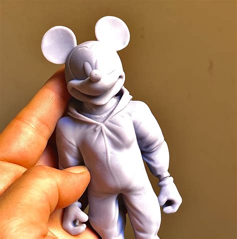 Stl File Hyper Mickey 🐁 ・3d Print Design To Download・cults