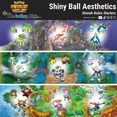 All Shiny Starter Pokemon