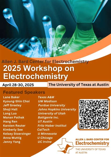 2025 Workshop On Electrochemistry To Secure Your Spot Please Visit Our… Allen J Bard Center