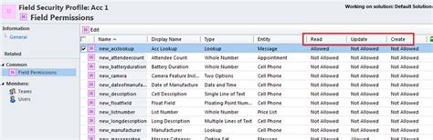 Ms Crm 2011 Field Level Security Exploring Ms Crm