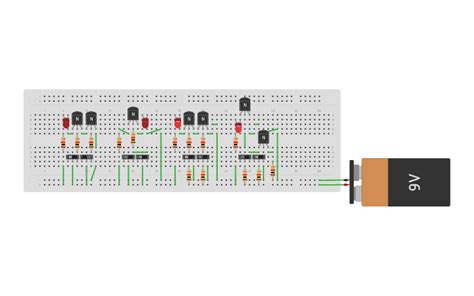 Circuit Design And Or Nor And Nand Logic Gates Tinkercad