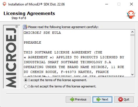 install latest sdk distribution — microej documentation