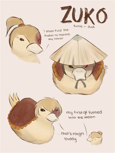 [caleonard12] Zuko Turtle Duck Thelastairbender