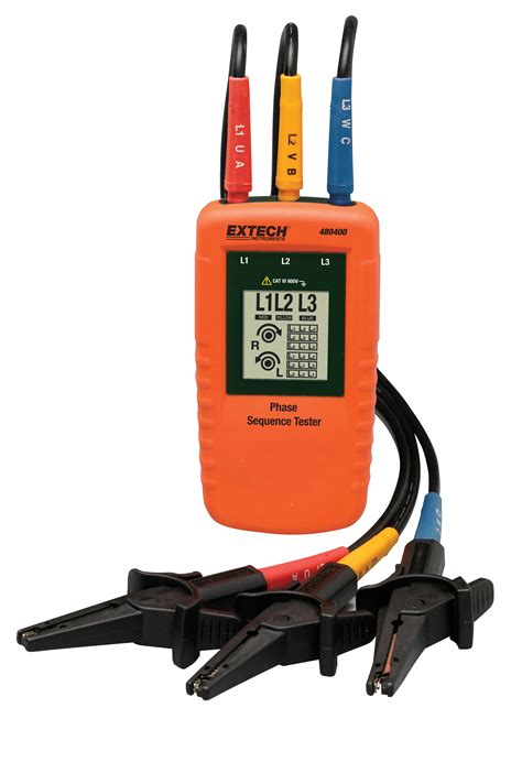 Extech 480400 Phase Sequence Tester Calright Instruments