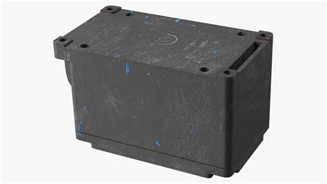 Industrial Push Button Switch Old 3d Model 29 3ds Blend C4d Fbx Max Ma Lxo Obj Free3d