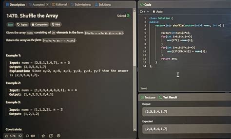 How I Solved Shuffle The Array Challenge Sunil Kumar Chavhan Posted