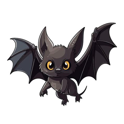 Premium Vector Bat Vector On White Background