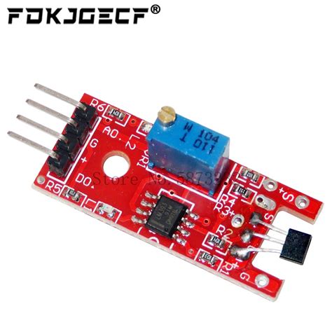 4pin ky 024 linear magnetic hall switches speed counting sensor module diy starter kit ky024 for
