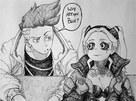 Rebecca And David Martinez Cyberpunk And 2 More Drawn By Chronozbergh