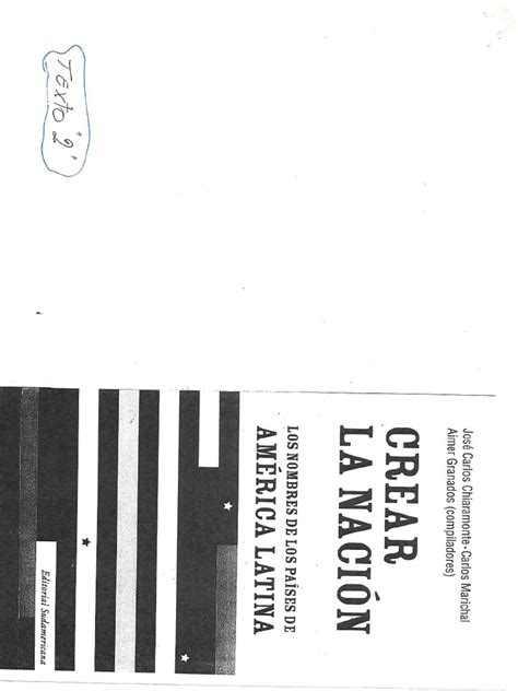 Unidad 1 Chiaramonte José Crear La Nación Pdf