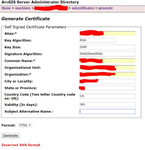 Incorrect Ava Format Esri Community