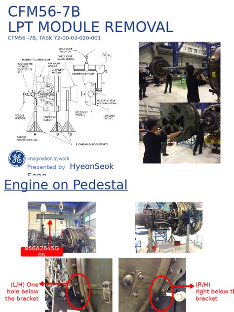 Cfm56 7b Lpt Module Total Pdf Rotating Machines Engines