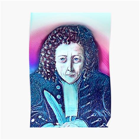 Robert Hooke Artwork Robert Hooke Portrait Robert Hooke Wall Art