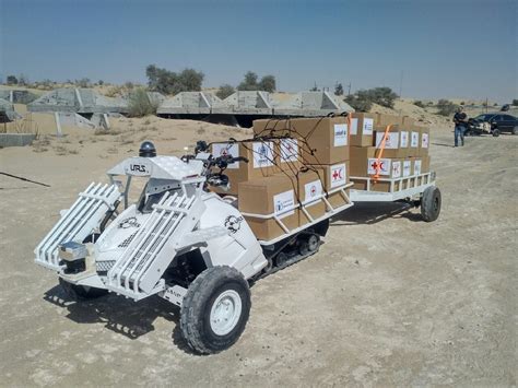 Urs Labs Unmanned Ground Vehicles Ugv Was Selected To Participate In The Un World Food Program