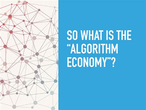 Algorithms As A Service The Algorithm Economy Speaker Deck