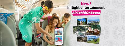 Air Tahiti Launches Its In Flight Entertainment Service Official