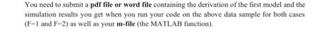 Solved Write A Matlab Function That Takes Two Vectors X And
